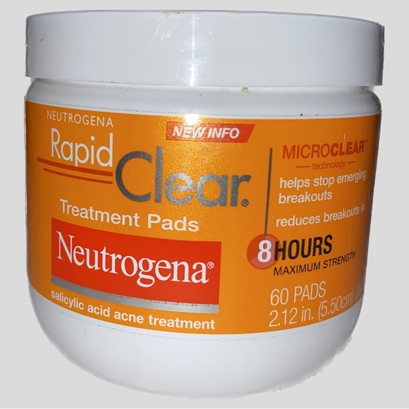 Neutrogena | Skincare | Neutrogena Rapid Clear Treatment Pads Salicylic ...